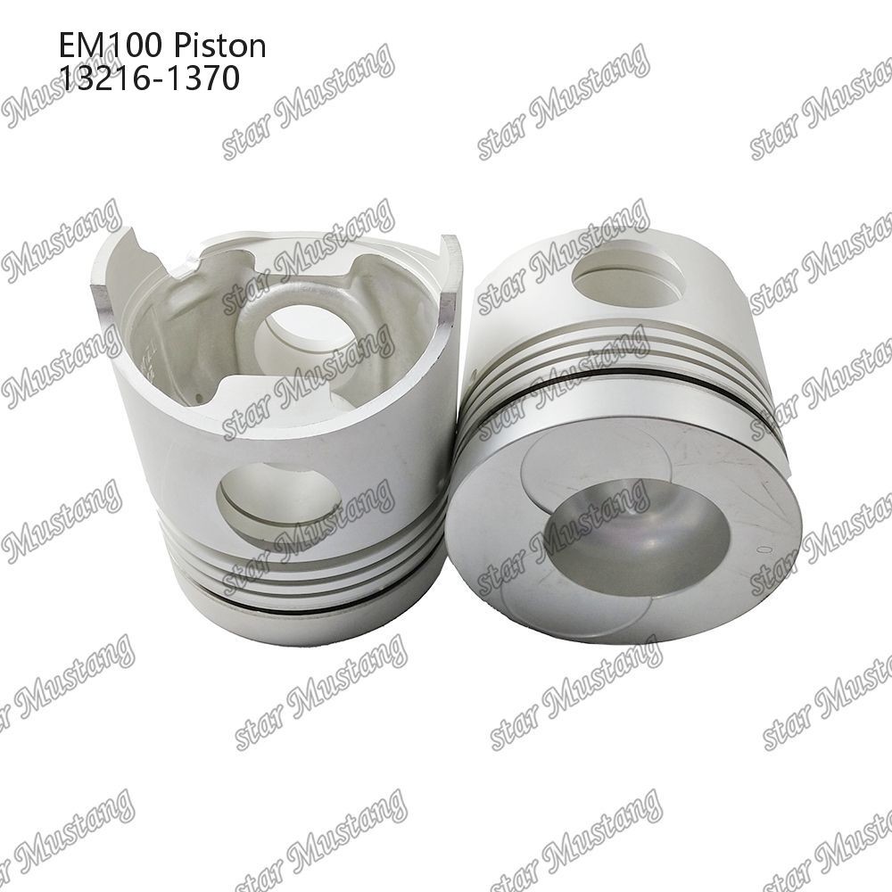 Piston EM100 13216-1370 For Hino Diesel Engine Repair Parts