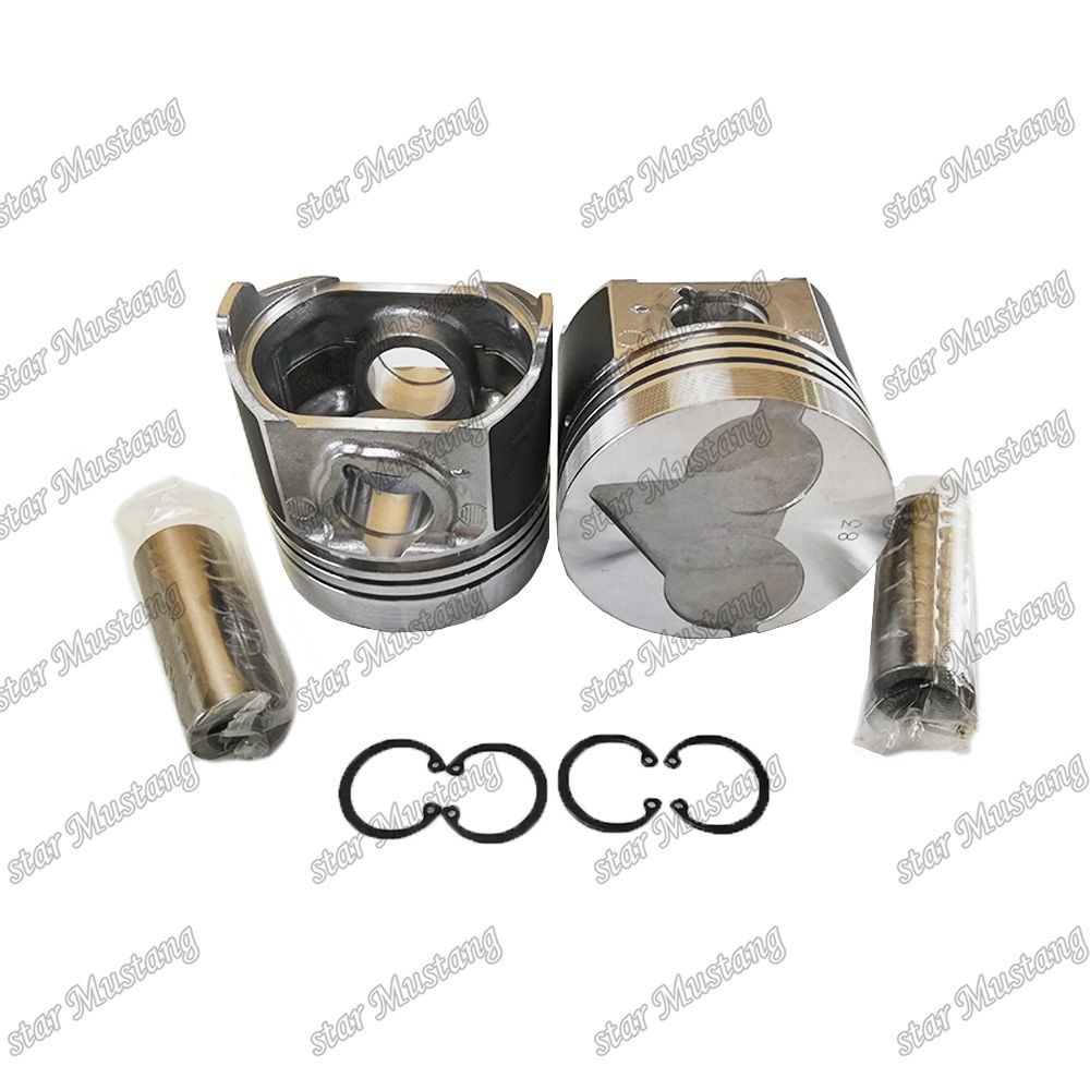 Piston D1503 V2003 Triangle bottom 1G701-21112 1A021-21112 For Kubota ...